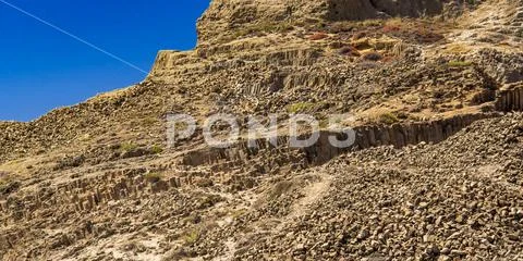 Columnar Jointing Structures, Cabo de Gata-Níjar Natural Park, Spain ...
