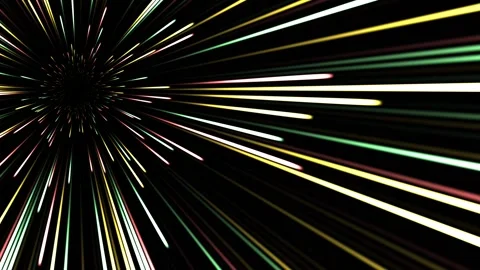 Comet Effect Multi Colored Loop Animatio... | Stock Video | Pond5