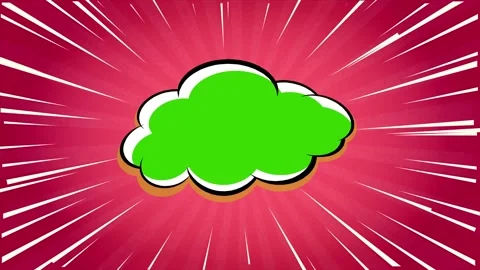 Comic Background Animation Pop Art Style | Stock Video | Pond5