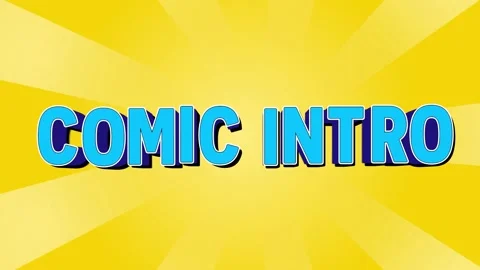 Comic Bright Intro Title ~ After Effects Project #266282351