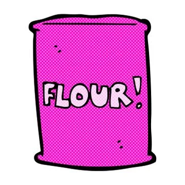 Cartoon Flour Illustrations ~ Cartoon Flour Vectors | Pond5