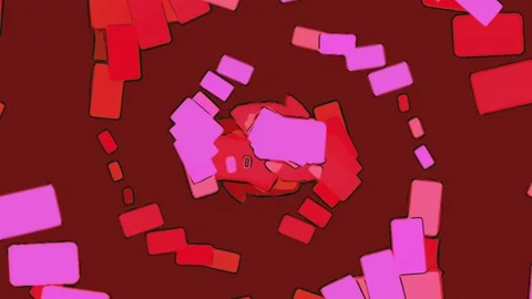 Comic Look Rectancle Echoes Vj Clip Anim... | Stock Video | Pond5