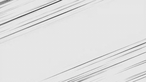 Comic speed line decoration border, alph... | Stock Video | Pond5