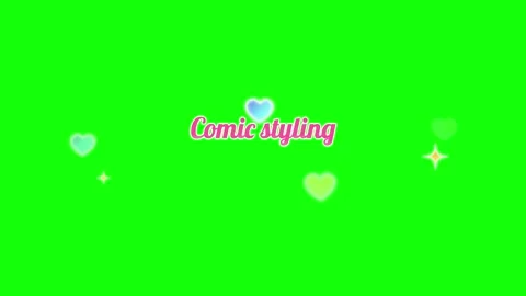 Comic styling pop up animation motion ch... | Stock Video | Pond5