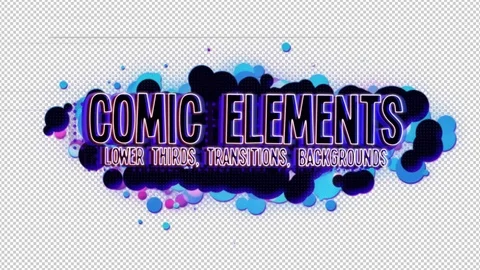 Comic Video Elements ~ After Effects Template #105430875