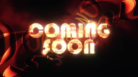 Coming Soon Cinematic Title Gold Futuris... | Stock Video | Pond5