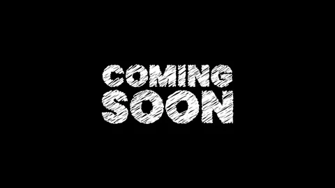 coming soon doodles drawing effect, Isol... | Stock Video | Pond5