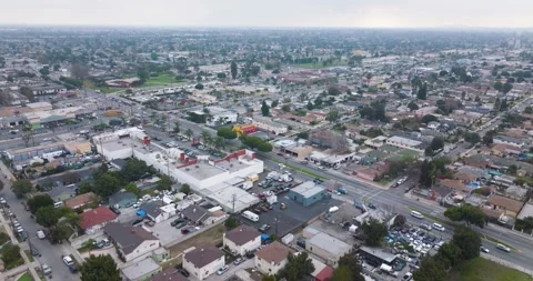 Commercial Compton Los Angeles Californi... | Stock Video | Pond5
