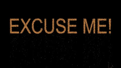 Excuse Me Stock Footage ~ Royalty Free Stock Videos | Pond5