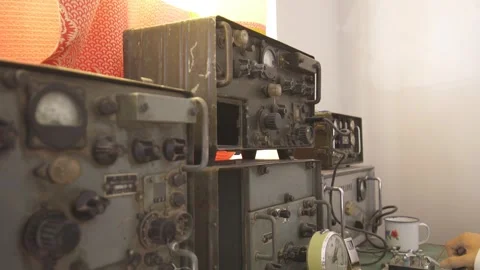 communication in the 1950s and 1960s, te... | Stock Video | Pond5