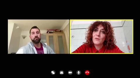 communication, technology-video call bet... | Stock Video | Pond5