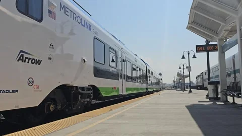 Commuter Train Passenger Commuting Ameri... | Stock Video | Pond5