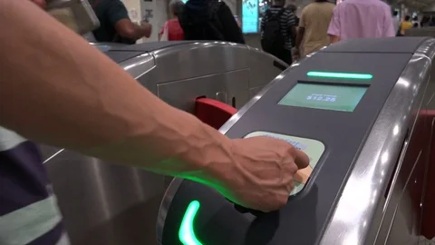 Metro Card Swipe Subway Stock Videos – Royalty-Free HD & 4K Videos | Pond5