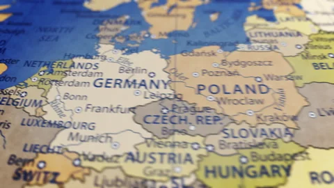 COMP-Globe-Atlas-Netherland map country ... | Stock Video | Pond5