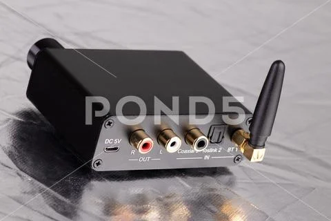 Compact Audio Adapter With Multiple Input and Output Connectivity ...