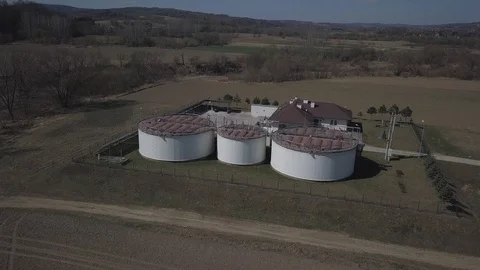 Compact drinking water intake station. | Stock Video | Pond5