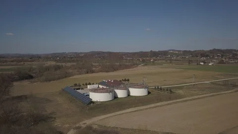 Compact drinking water intake station. | Stock Video | Pond5