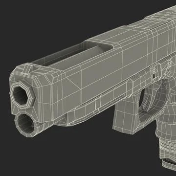 3D Model: Competition Pistol Glock 34 3D Model #90646021