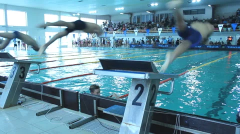 Track Swimming Pool Stock Footage ~ Royalty Free Stock Videos | Pond5