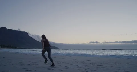 competitive young woman running overtaki... | Stock Video | Pond5