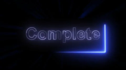 Complete The Text Stock Videos – Royalty-Free HD & 4K Videos | Pond5