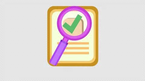 Completed checklist with verification. C... | Stock Video | Pond5