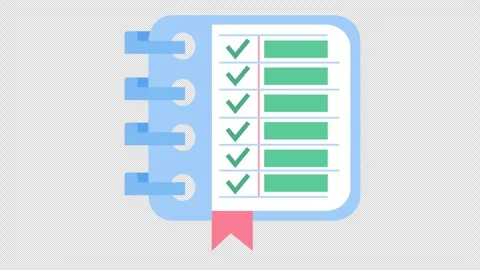 Cartoon Notepad Stock Footage ~ Royalty Free Stock Videos | Pond5