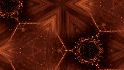 complex composition with luminous partic... | Stock Video | Pond5