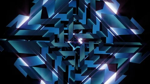 Complex Machine Vj Loop | Stock Video | Pond5