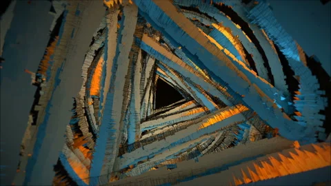 Complex Machine Vj Loop | Stock Video | Pond5