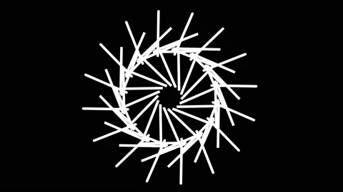 Complex motion graphics loop background | Stock Video | Pond5