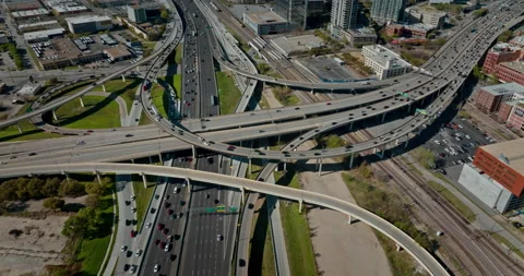 Highway Intersection Stock Footage ~ Royalty Free Stock Videos | Pond5