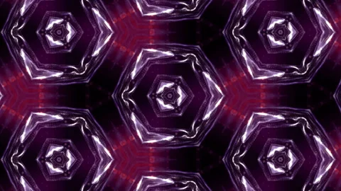 complex red composition of particles for... | Stock Video | Pond5