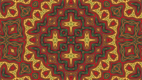 Complex Visual Abstract Pattern Loop Ani... | Stock Video | Pond5