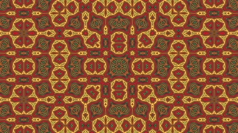 Complex Visual Abstract Pattern Loop Ani... | Stock Video | Pond5