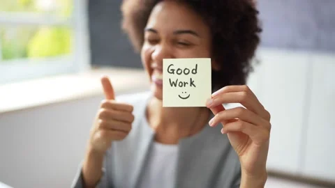 Compliment And Praise Message Sign | Stock Video | Pond5