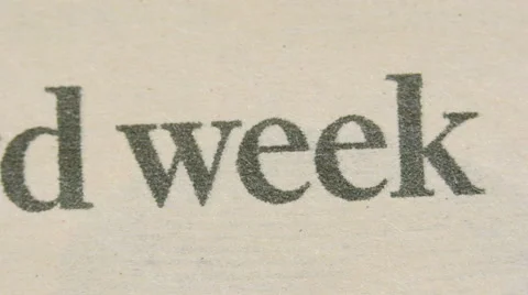 Composite newspaper texture. 4K UHD | Stock Video | Pond5