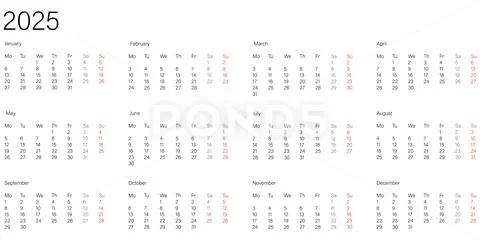 A comprehensive overview of the 2025 calendar for effective planning ...