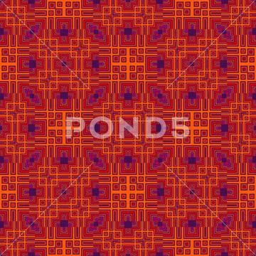 Computer age, circuit board like seamless pattern Illustration #93429716