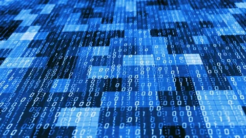 Binary Data Flow Stock Video Footage | Royalty Free Binary Data Flow ...