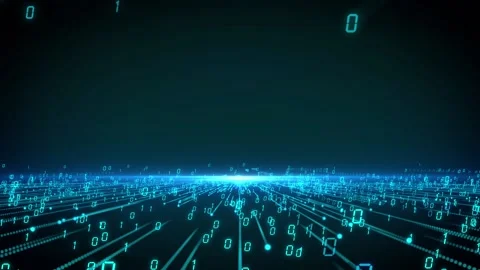 Digital Rain Stock Footage ~ Royalty Free Stock Videos | Pond5