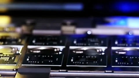 COMPUTER CHIP ROBOT TECHNOLOGY BUILD | Stock Video | Pond5