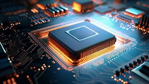 computer chip, technology, nanotechnolog... | Stock Video | Pond5