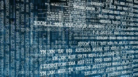 Computer Code 1 | Stock Video | Pond5