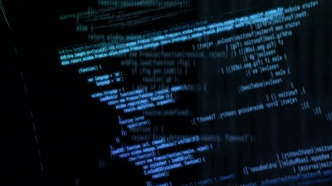Computer Code Animated Background | Stock Video | Pond5