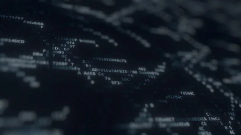 Computer code flashing on the screen. Lo... | Stock Video | Pond5