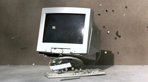 Computer Crash Stock Footage ~ Royalty Free Stock Videos | Pond5
