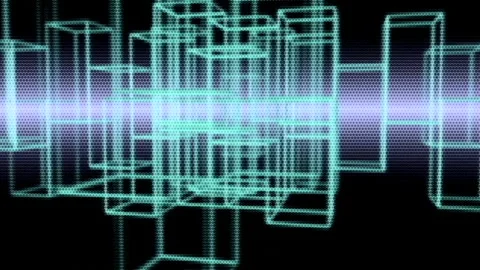 Computer generated animated moving motio... | Stock Video | Pond5