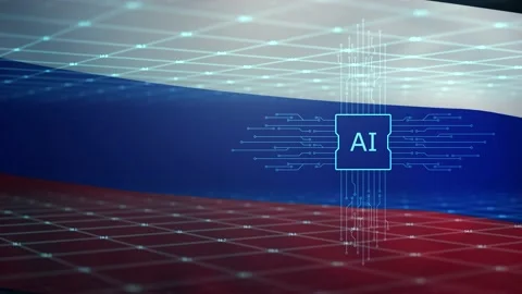 Computer graphics schematic artificial i... | Stock Video | Pond5