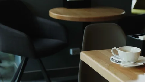 computer with green screen at the cafe t... | Stock Video | Pond5